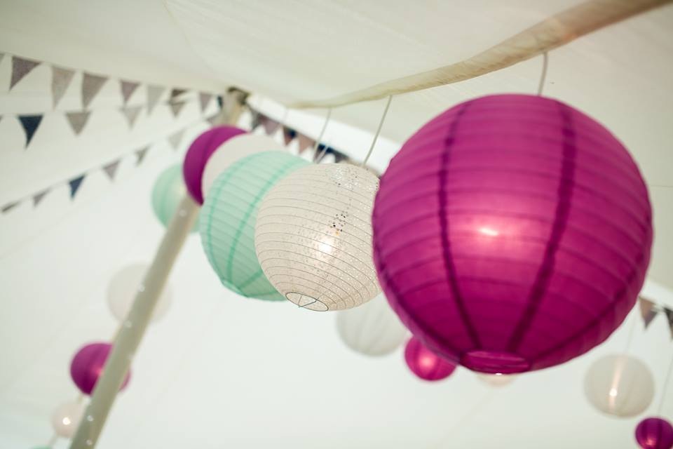 4 Violet Lantern Colour Sample Hanging Lantern Company